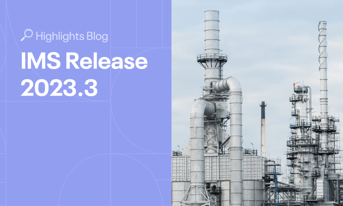 IMS Improvements: Release 2023.3 - Cenosco