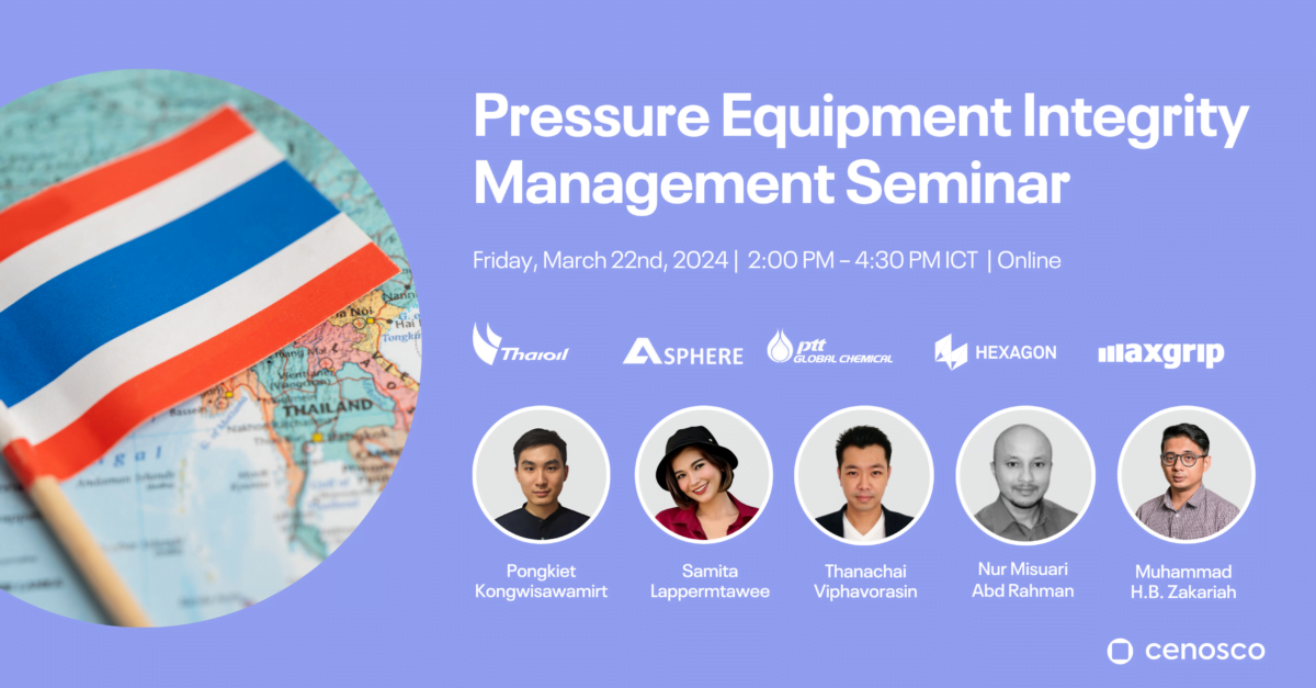 Pressure Equipment Integrity Management Seminar - Cenosco