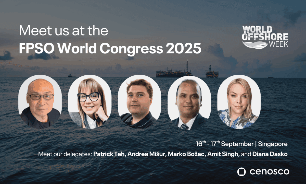 FPSO World Congress Singapore - Cenosco